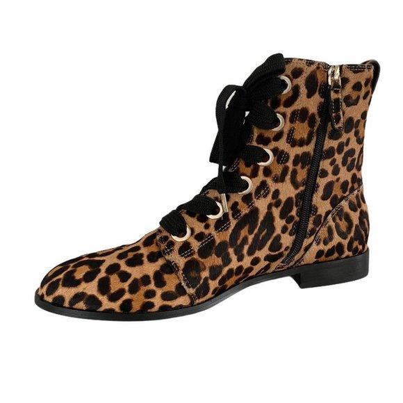 kate spade | Shoes | Kate Spade Romia Leopard Print Calf Hair Boots ...